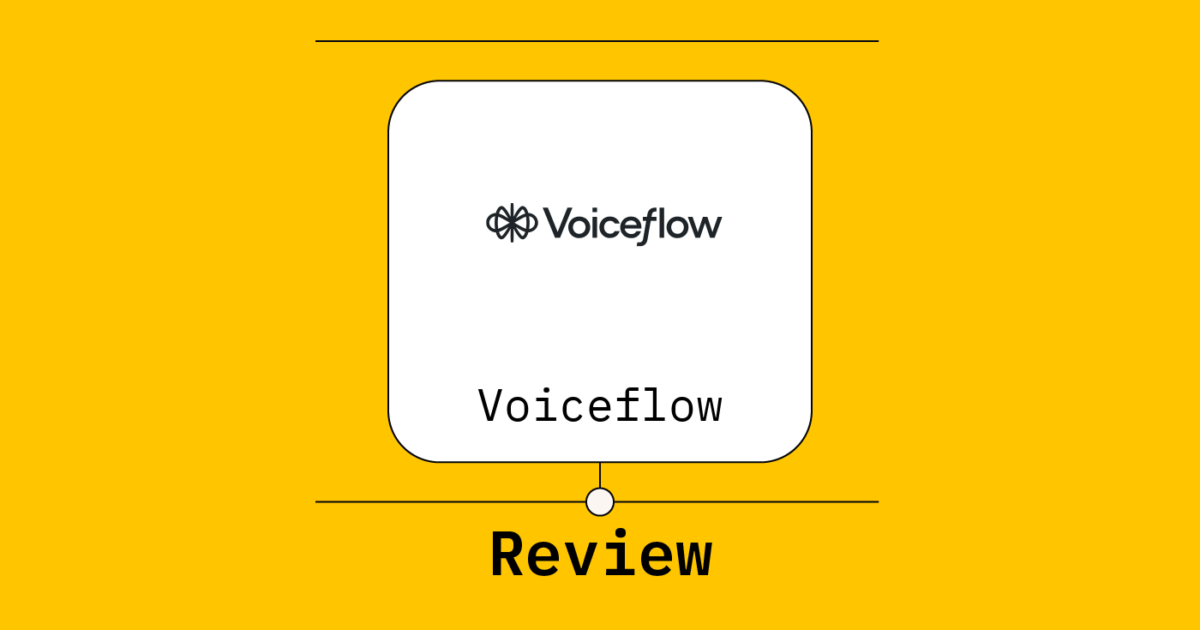 Voiceflow Review: Pros, Cons, Features, and Pricing Explained